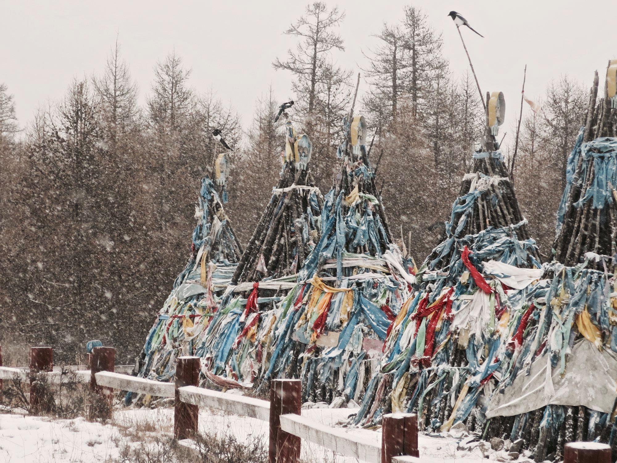 Shamanistic ovoos Mongolia - Eternal Landscapes Mongolia - Travel ...